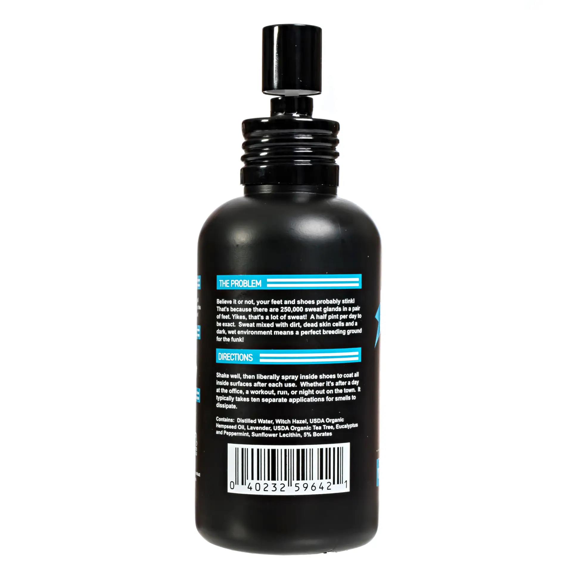 World’s Best Organic Shoe Odor Eliminating Spray – Built for the ...